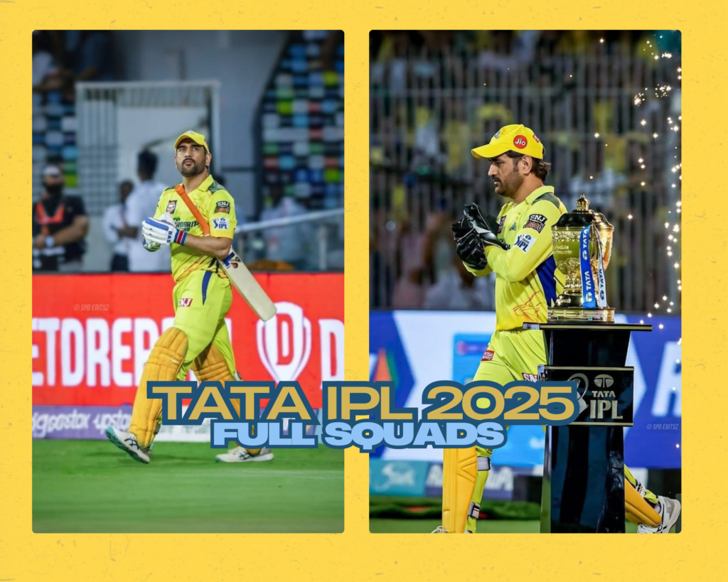 IPL 2025 Full Squads: सभी 10 टीमों की पूरी लिस्ट, कप्तान और प्रमुख ...